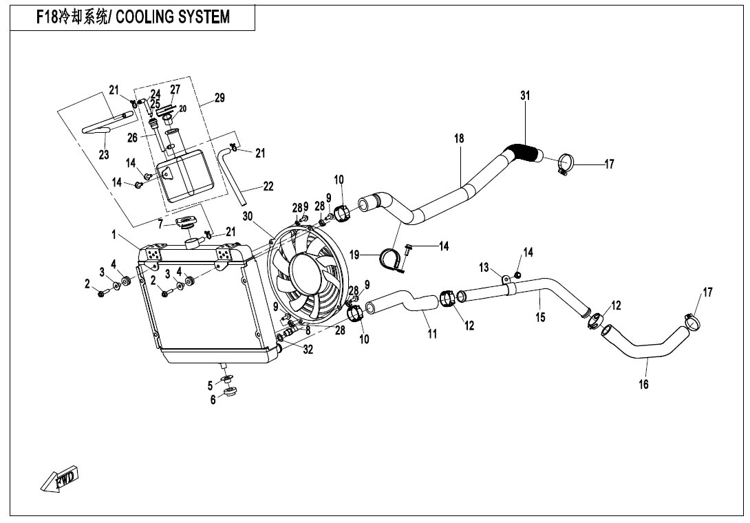 F18-A COOLING SYSTEM(OLD) - MTT s.r.o.
