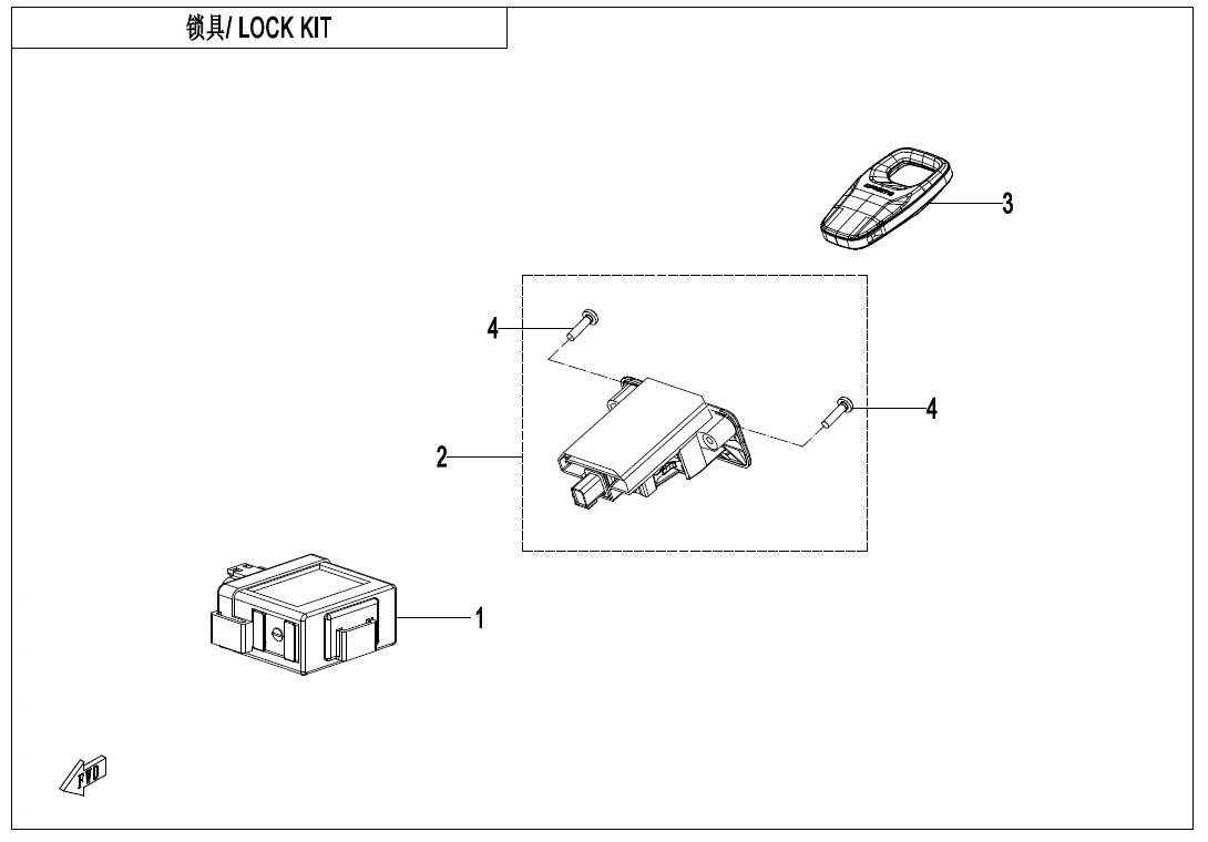F01 LOCK KIT - MTT s.r.o.